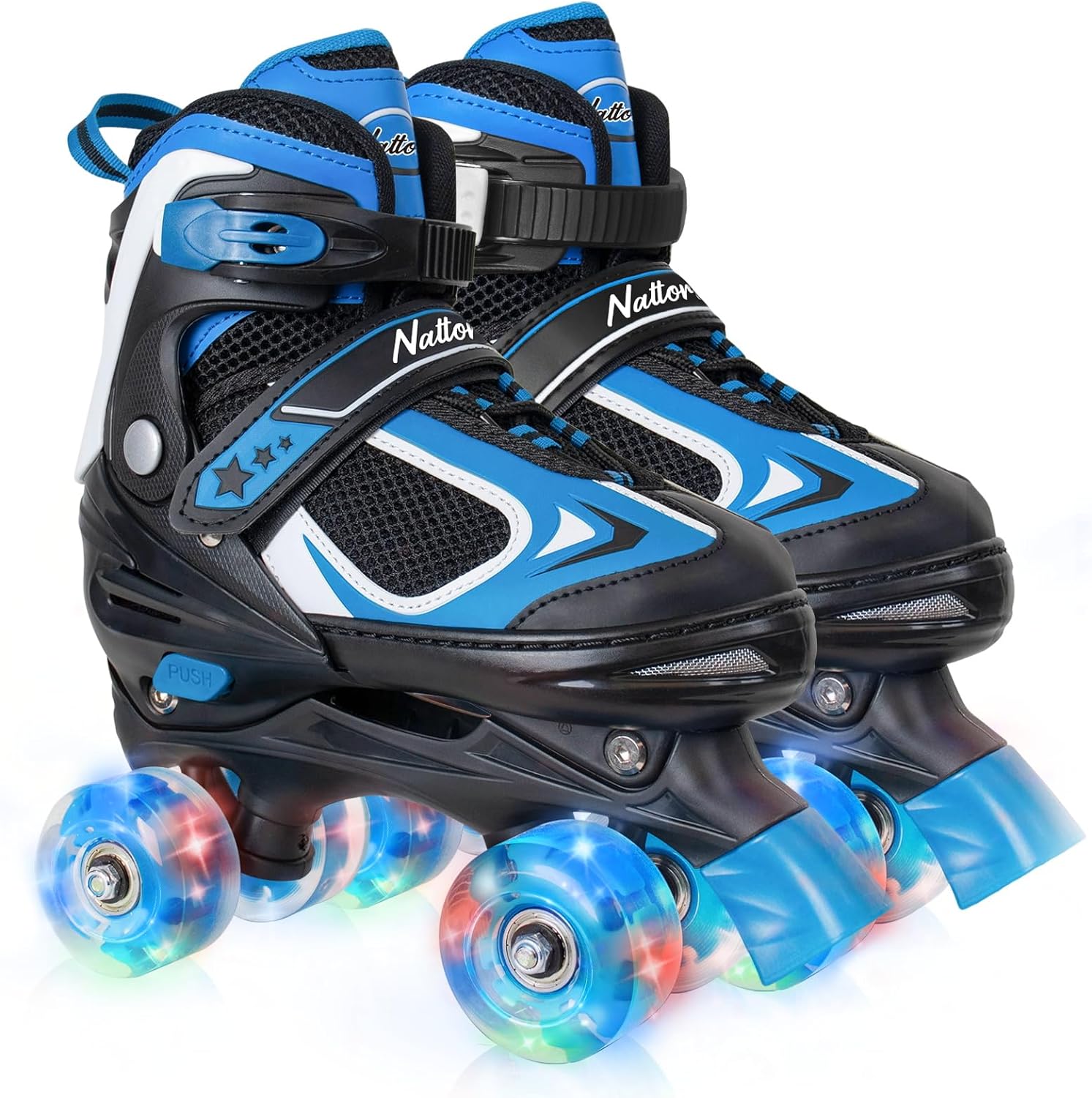 Nattork Adjustable Roller Skates for Kids Blue – NattorkSkates